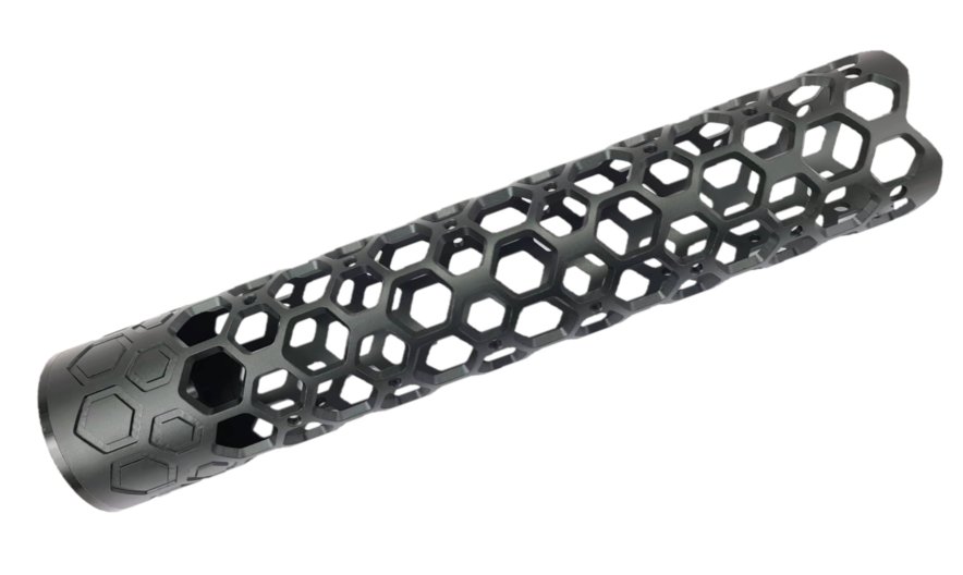 10 Inch Unique-ARs Ultralight CNC Hex Handguard | X-Force Tactical