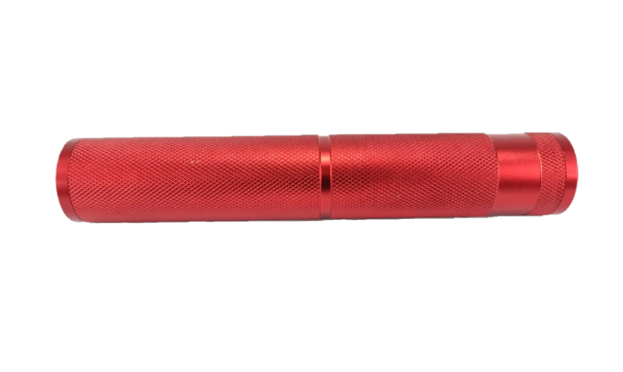 18.5 cm Metal Replica Suppressor 19mm - Red | X-Force Tactical