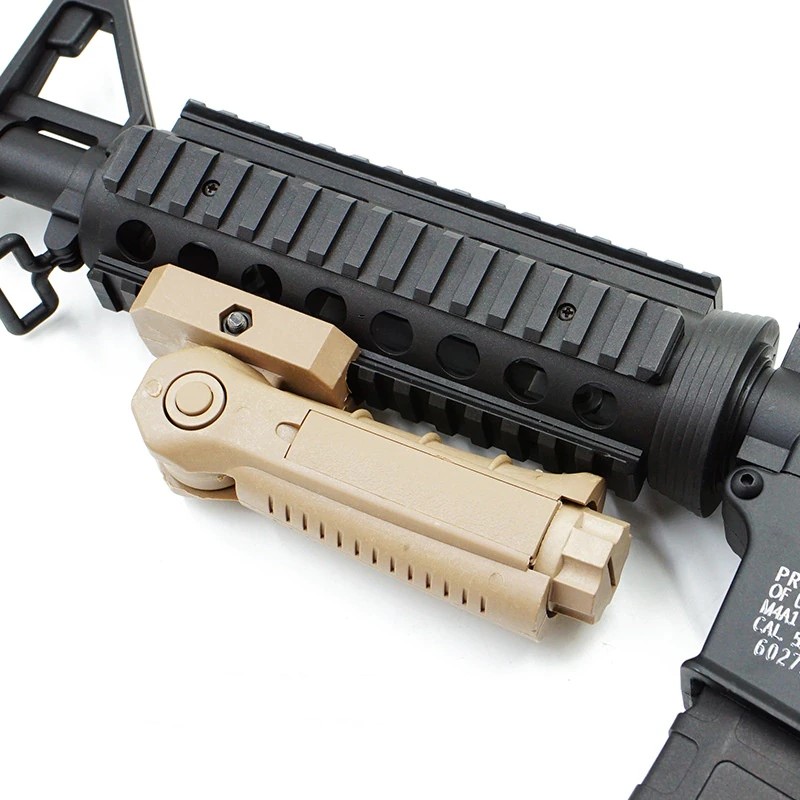 5 Position Folding Foregrip - Tan | X-Force Tactical