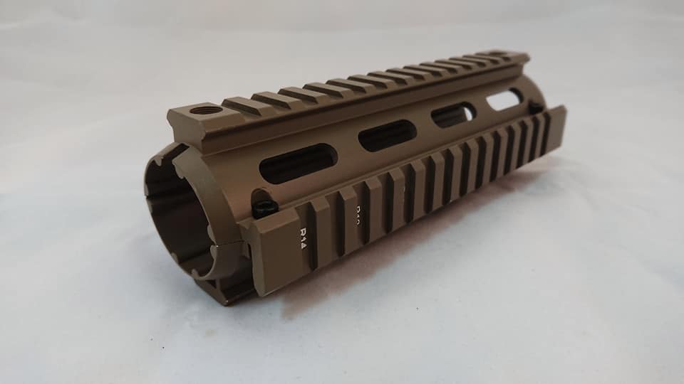 7 inch Metal Handguard-Tan | X-Force Tactical