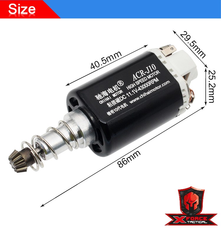 ChiHai High Speed 460 Long Motor for Gen10 ACR/Gen9 Gel Blaster | X ...