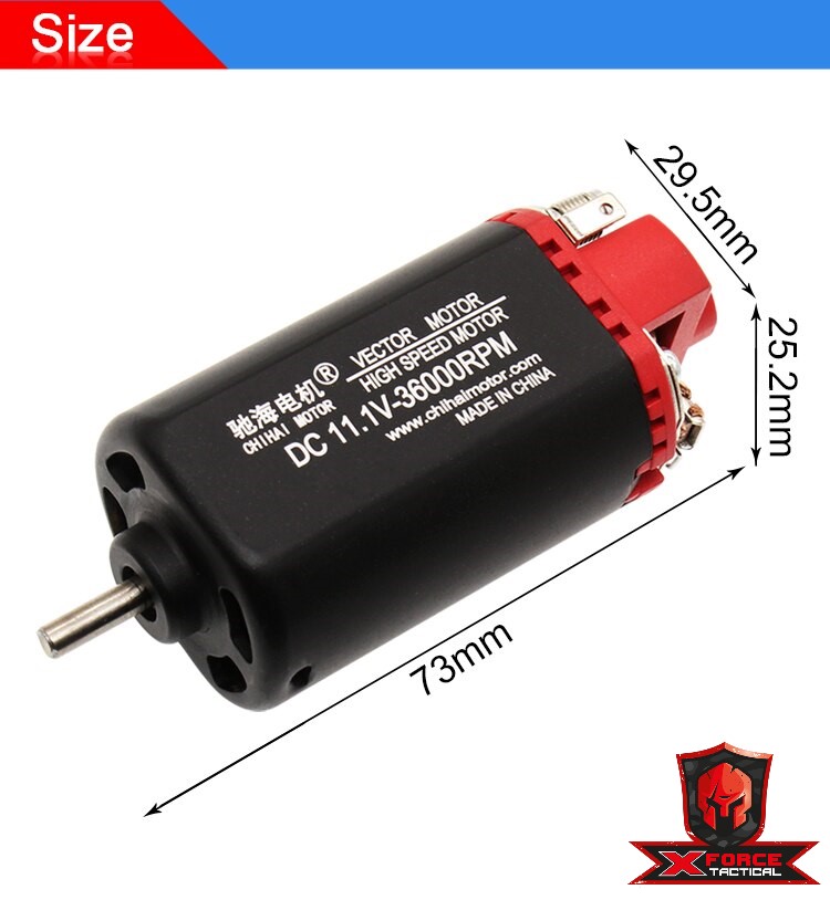 ChiHai High Speed 480 Short Motor 11.v for Vector Gel Blaster | X-Force ...