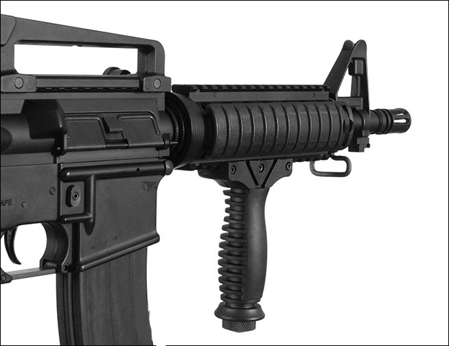 CQB TACTICAL HAND GRIP - Black | X-Force Tactical