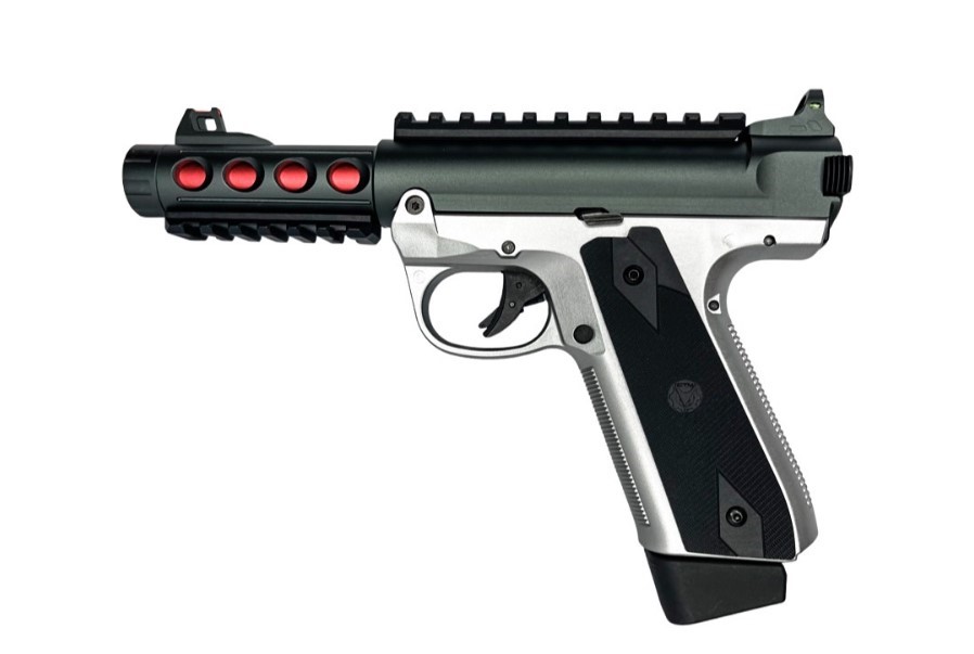 CTM TAC Silver Ruger Style Frame for Action Army AAP-01 Gel Blaster ...