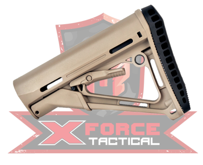 CTR Stock - Tan | X-Force Tactical
