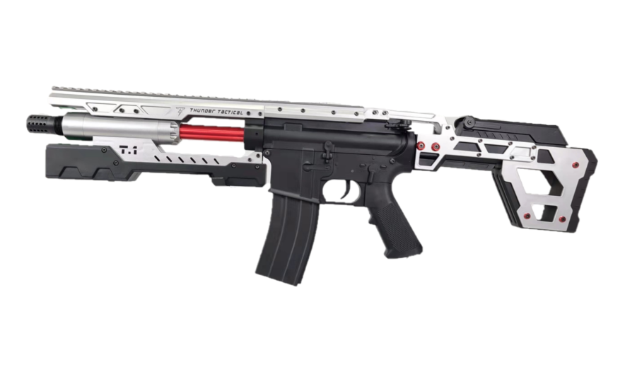 E-Cannon STRYKER XT1-S M4 Gel Blaster (Silver) | X-Force Tactical