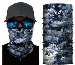 Face Cover/Bandana Blue Snake Skin | X-Force Tactical