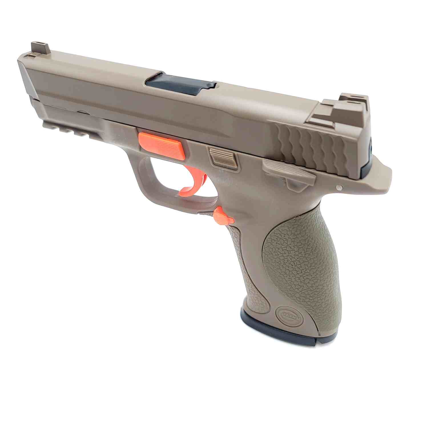 Galaxy M&P9 Metal Slide Manual Pistol - Tan | X-Force Tactical