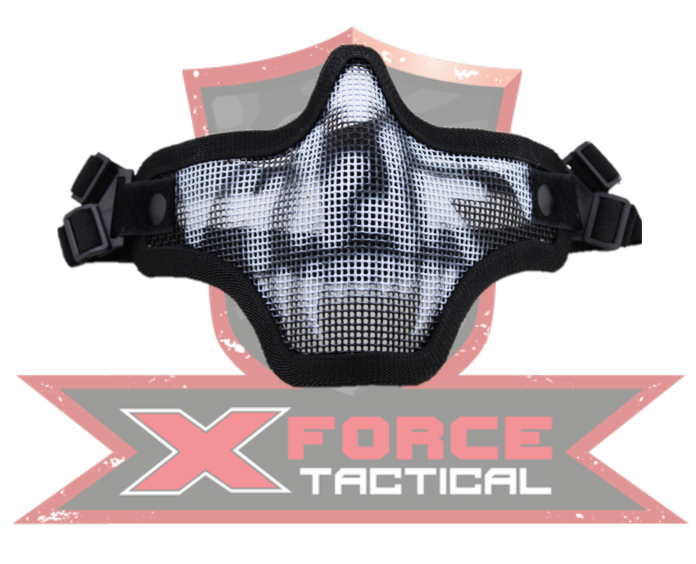 Half Face - Full steel mask (Skull) | X-Force Tactical