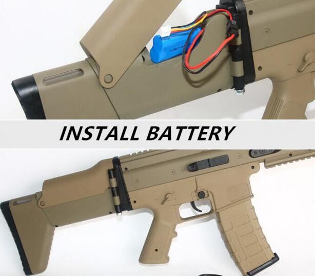 JinMing SCAR V2 Gel Blaster - Tan | X-Force Tactical