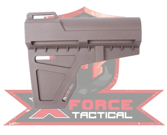 KAK Shockwave Blade Stock for M4 Gel Blaster - Tan | X-Force Tactical