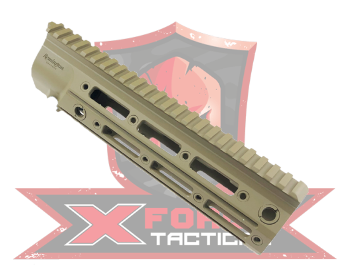 LDT HK416 Remington RAHG 9 Inch Metal Handguard - Tan | X-Force Tactical
