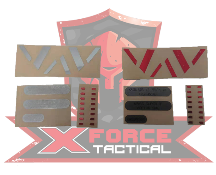 LH Vector Gen.2 Metal Sticker Set | X-Force Tactical