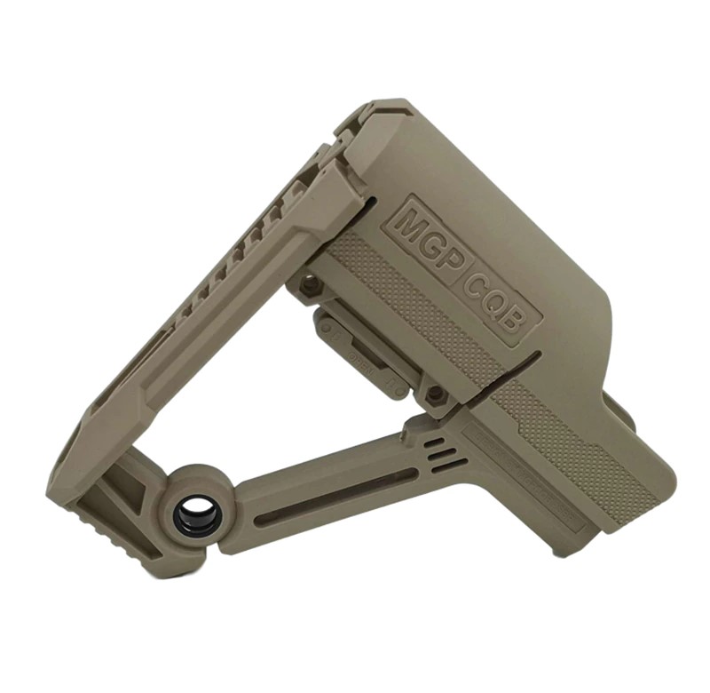MGP CQB SBR Nylon Gel Blaster Buttstock-Tan | X-Force Tactical