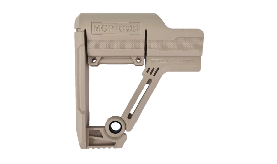 MGP CQB SBR Nylon Gel Blaster Buttstock-Tan | X-Force Tactical