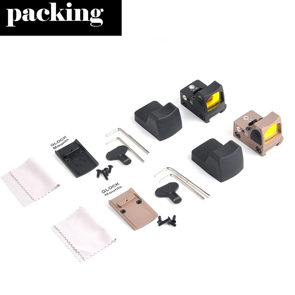 Mini RMR Red Dot Pistol Sight - Black | X-Force Tactical