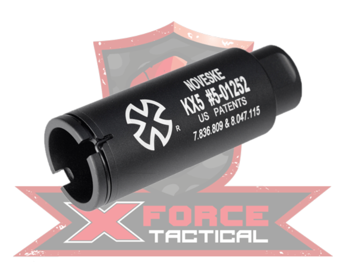 Noveske Spitfire Pig Flash hider 14 mm - Black | X-Force Tactical