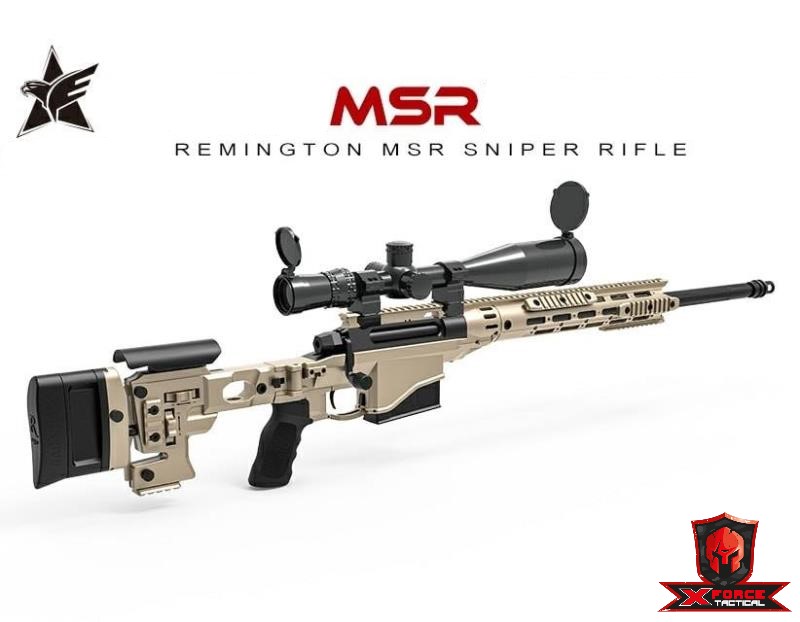 REMINGTON MSR Sniper Rifle - Tan | X-Force Tactical