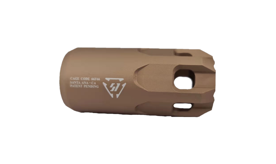 SI Replica Flash Hider 14 mm - Tan | X-Force Tactical