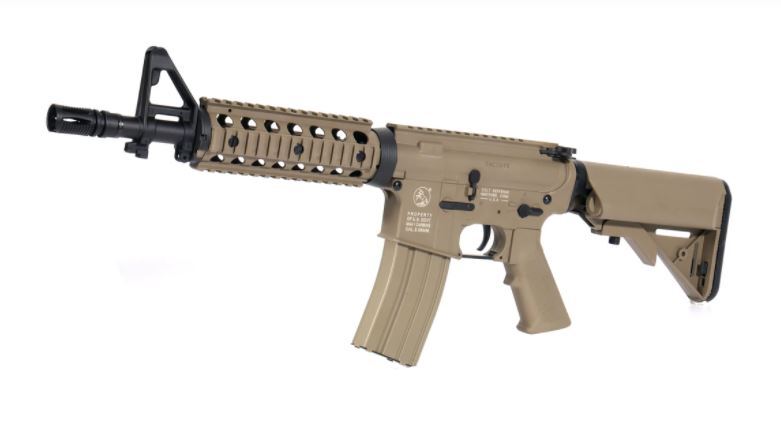 SPEC OPS Tan Warhawk M4 CQB Package with X7 Glasses | X-Force Tactical