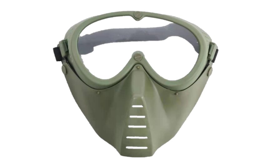 Tactical Military Facemask Aviator Lense - OD Green | X-Force Tactical