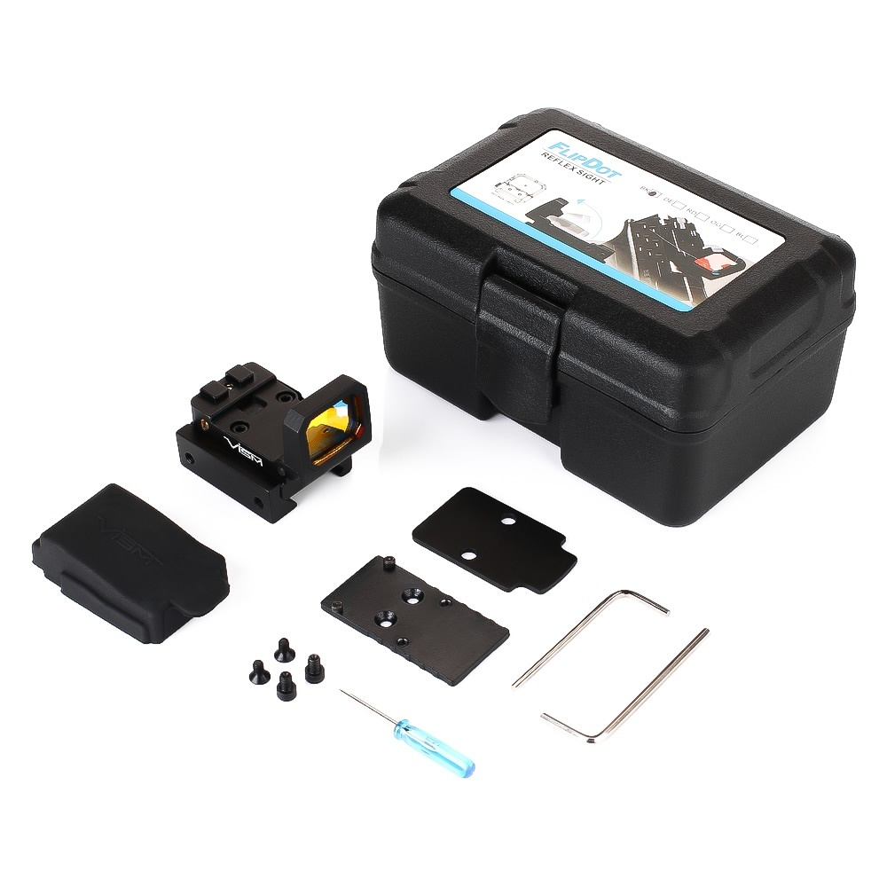 Vism Pistol Flip sight - Black | X-Force Tactical