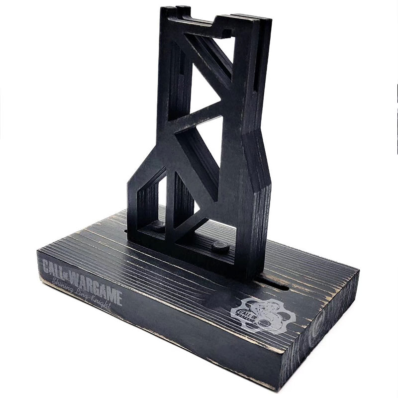 Wood Rifle Display Stand | X-Force Tactical