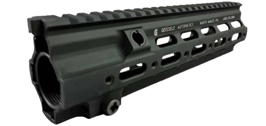 10.5 Inch Geissele M-LOK HK416 Rev B Metal Handguard - Black | X-Force ...