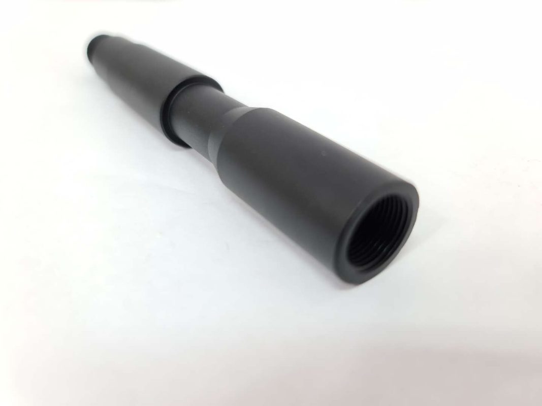 4 inch Metal Outer Barrel Extension - Black | X-Force Tactical