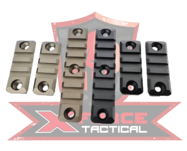 3 Pcs Metal Picatinny Set for 3/9 Slot SMR 416 Handguard | X-Force Tactical