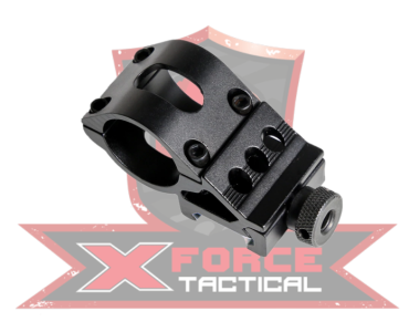 Picatinny 45 Offset Rail Flashlight Mount | X-Force Tactical
