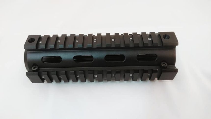 7 inch Metal Handguard-Black | X-Force Tactical