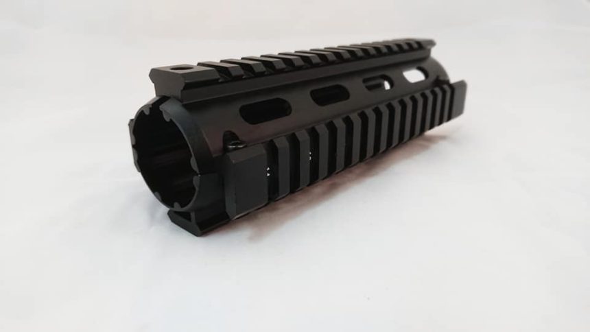 7 inch Metal Handguard-Black | X-Force Tactical