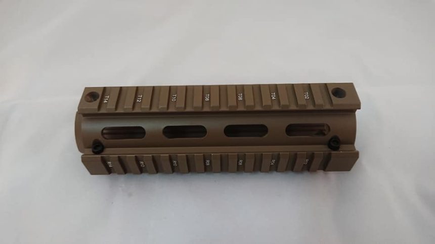 7 inch Metal Handguard-Tan | X-Force Tactical