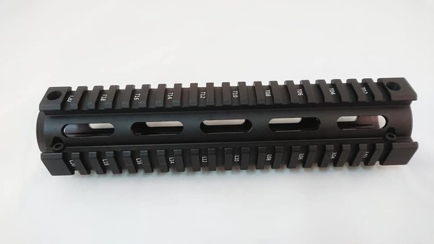 RailScales Wave -Green HTP Textured MLock Hand Guard Plate | X-Force ...
