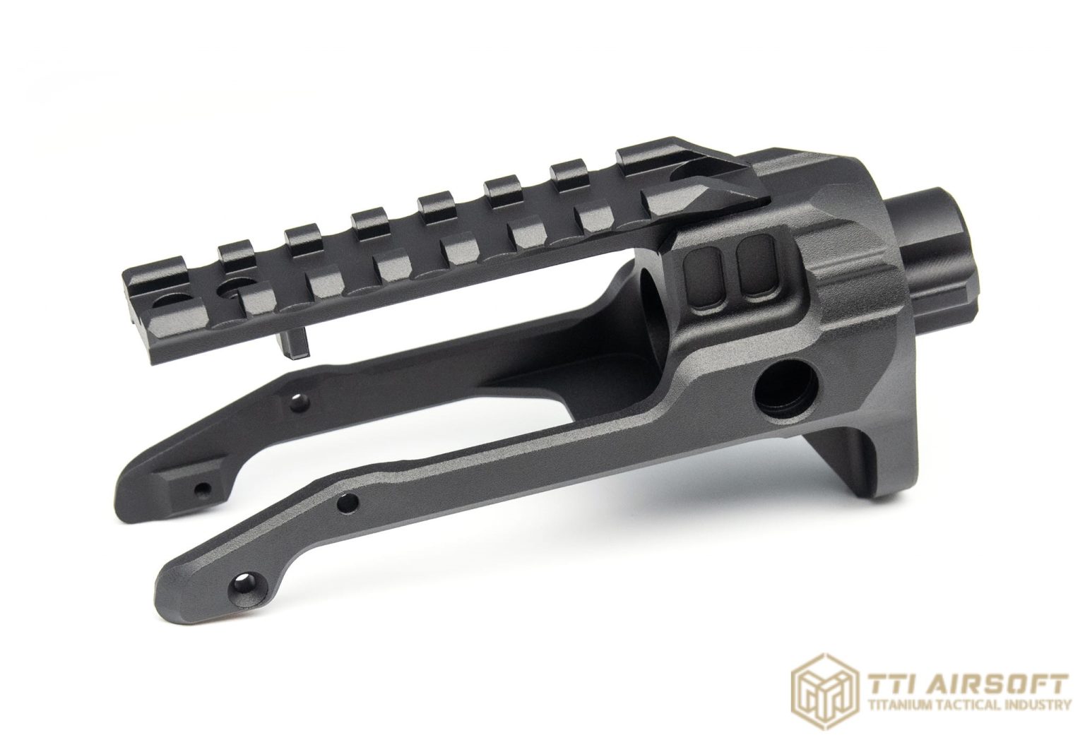 Titanium Tactical Industry CNC Buffer Tube Adapter for Action Army AAP ...