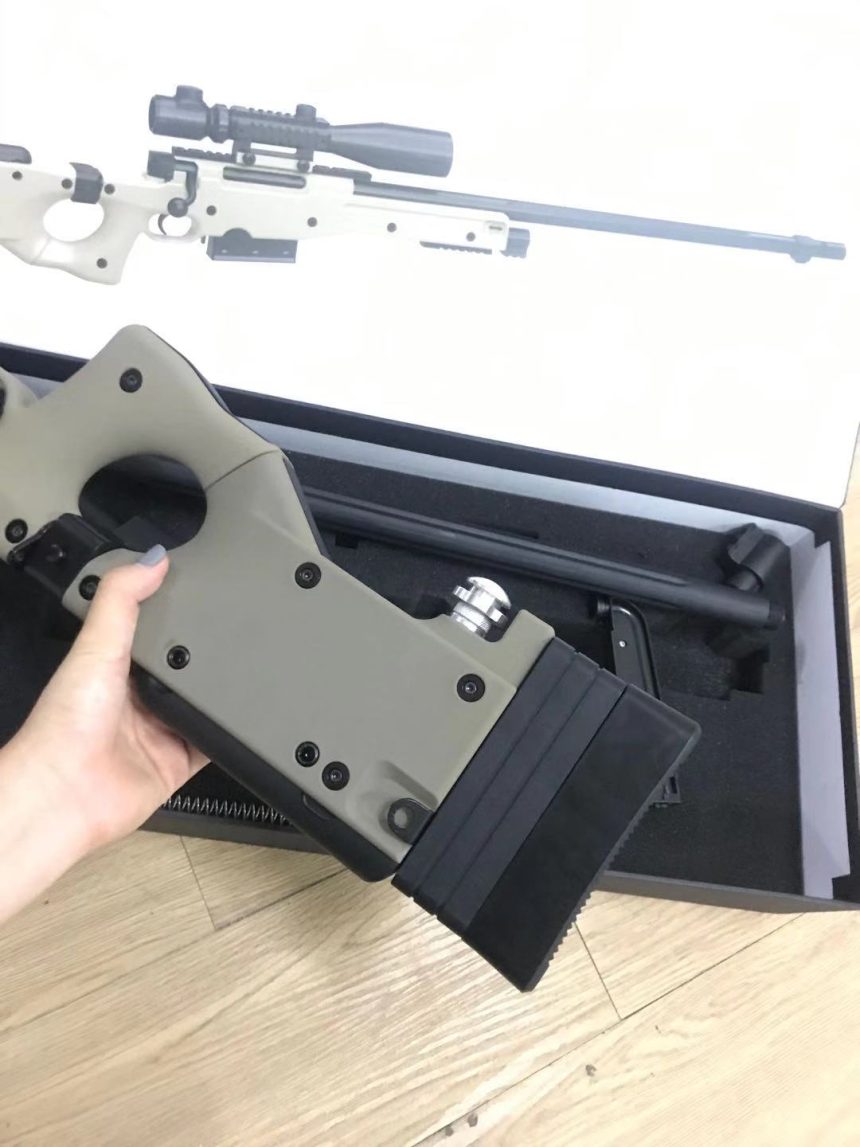 ZM AWM SNIPER RIFLE GEL BLASTER - Tan | X-Force Tactical