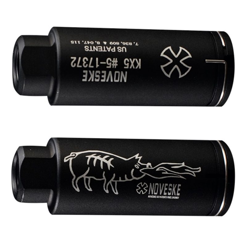 Noveske Spitfire Pig Flash hider 14 mm - Black | X-Force Tactical