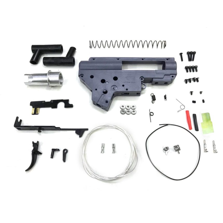 Retro Arms V2 Split CNC Gel blaster Gearbox (8mm) - QSC | X-Force Tactical