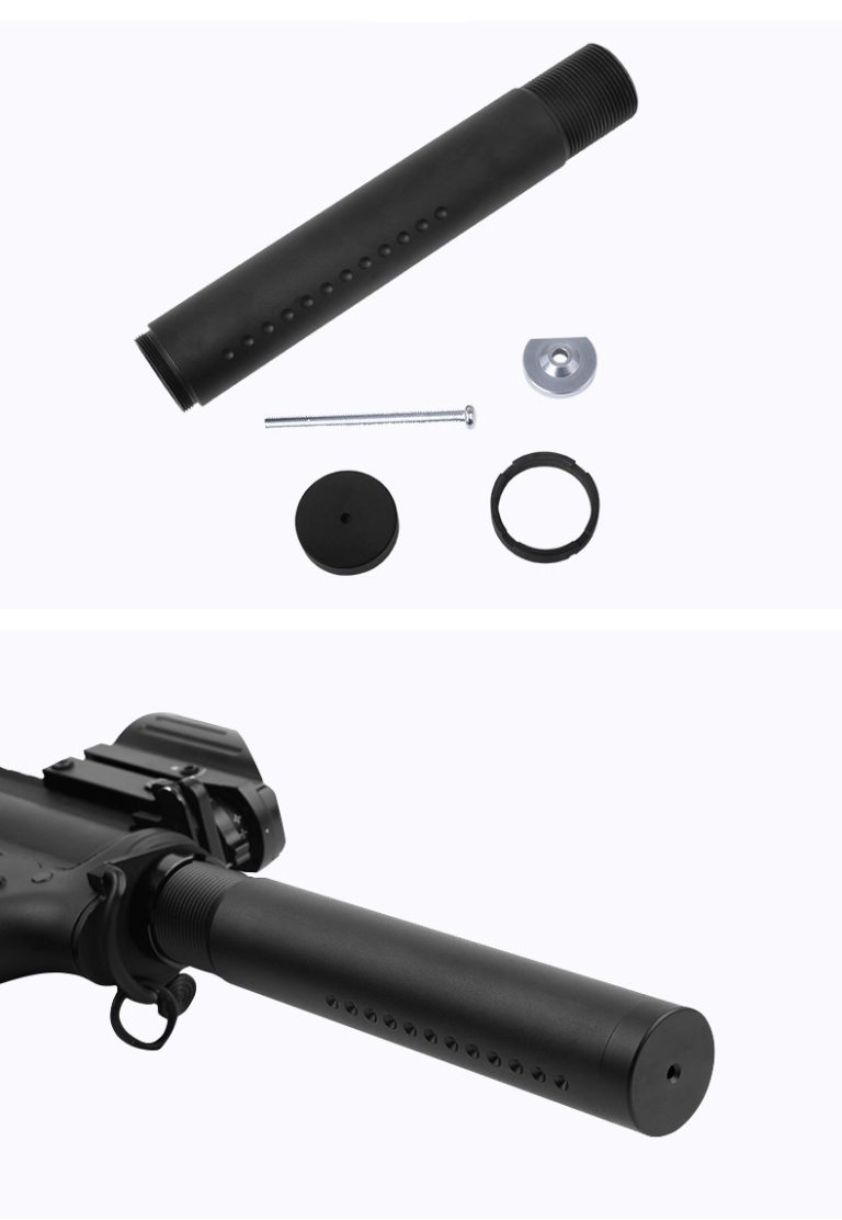 KAK Gold Digger Buffer Tube - Black | X-Force Tactical