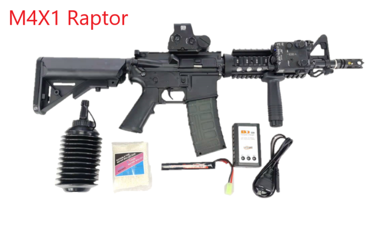 Jund M4 Warhawk CQB Gel Blaster - Black - X-Force Tactical