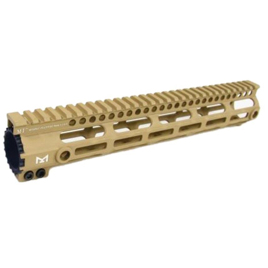 MI 12 Inch Metal Handguard - Tan | X-Force Tactical