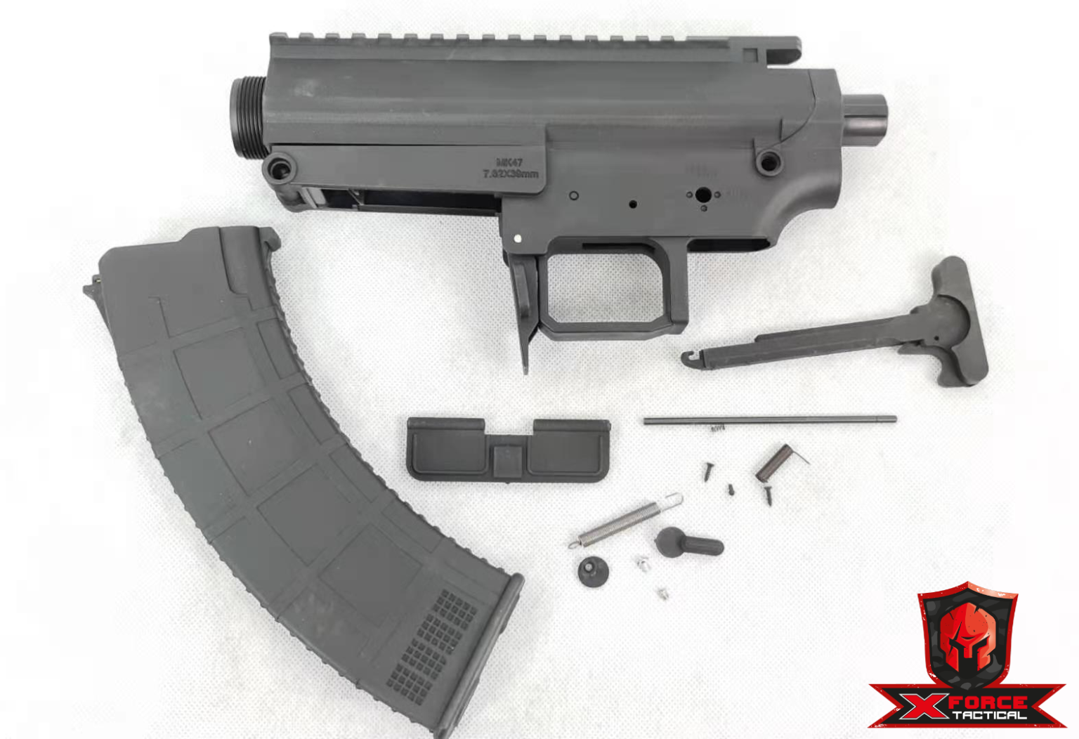 MK47 full nylon receiver - Black | X-Force Tactical