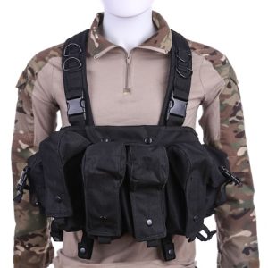 Mag Chest Rig Black | X-Force Tactical