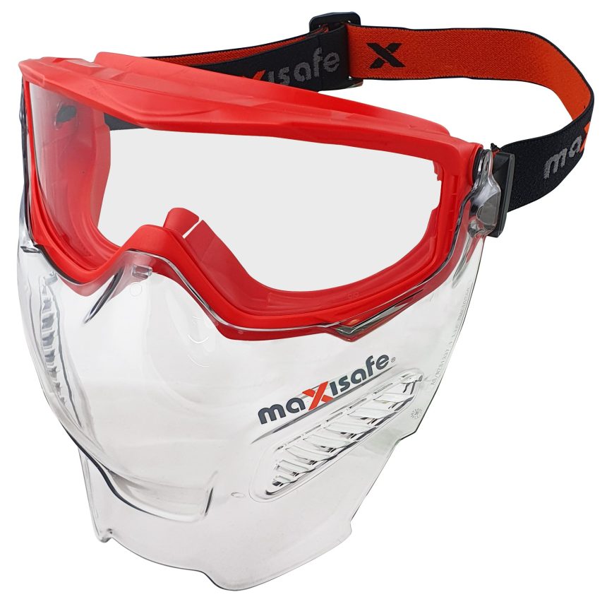 MaxiPRO Safety Goggle & Visor Combo | X-Force Tactical