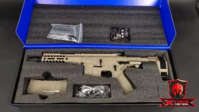 SLR CQB Gel Blaster - Tan | X-Force Tactical