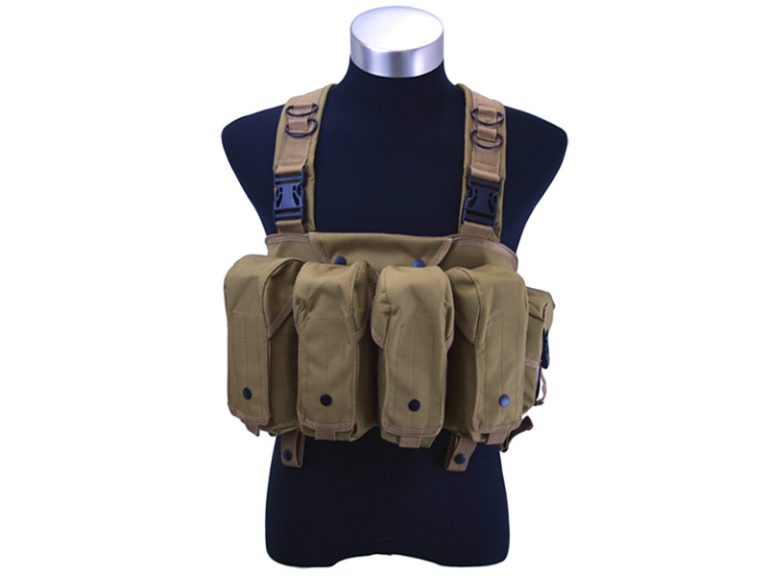 AK Chest Rig TAN | X-Force Tactical