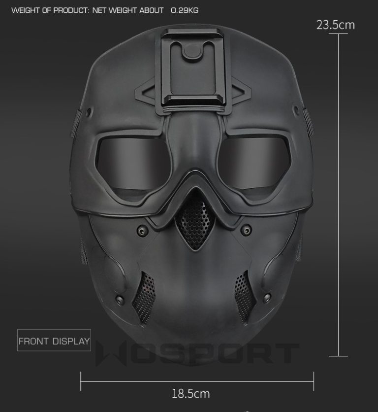 Wosport Tactical Wild Mask - BK | X-Force Tactical