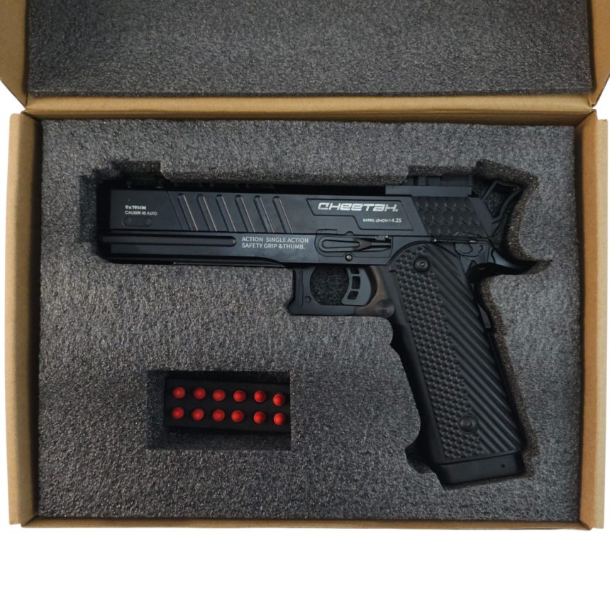 KELe CHEETAH Solid Grip Hi-Capa Manual Gel Blaster - Black | X-Force ...