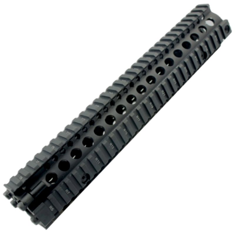 MK18 12 Inch Daniel Defense Metal Handguard - Black | X-Force Tactical